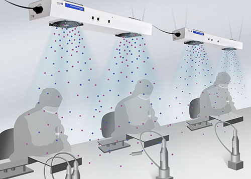 Simco-Ion 5810i Critical Environment Overhead Ionizer - ESD Products